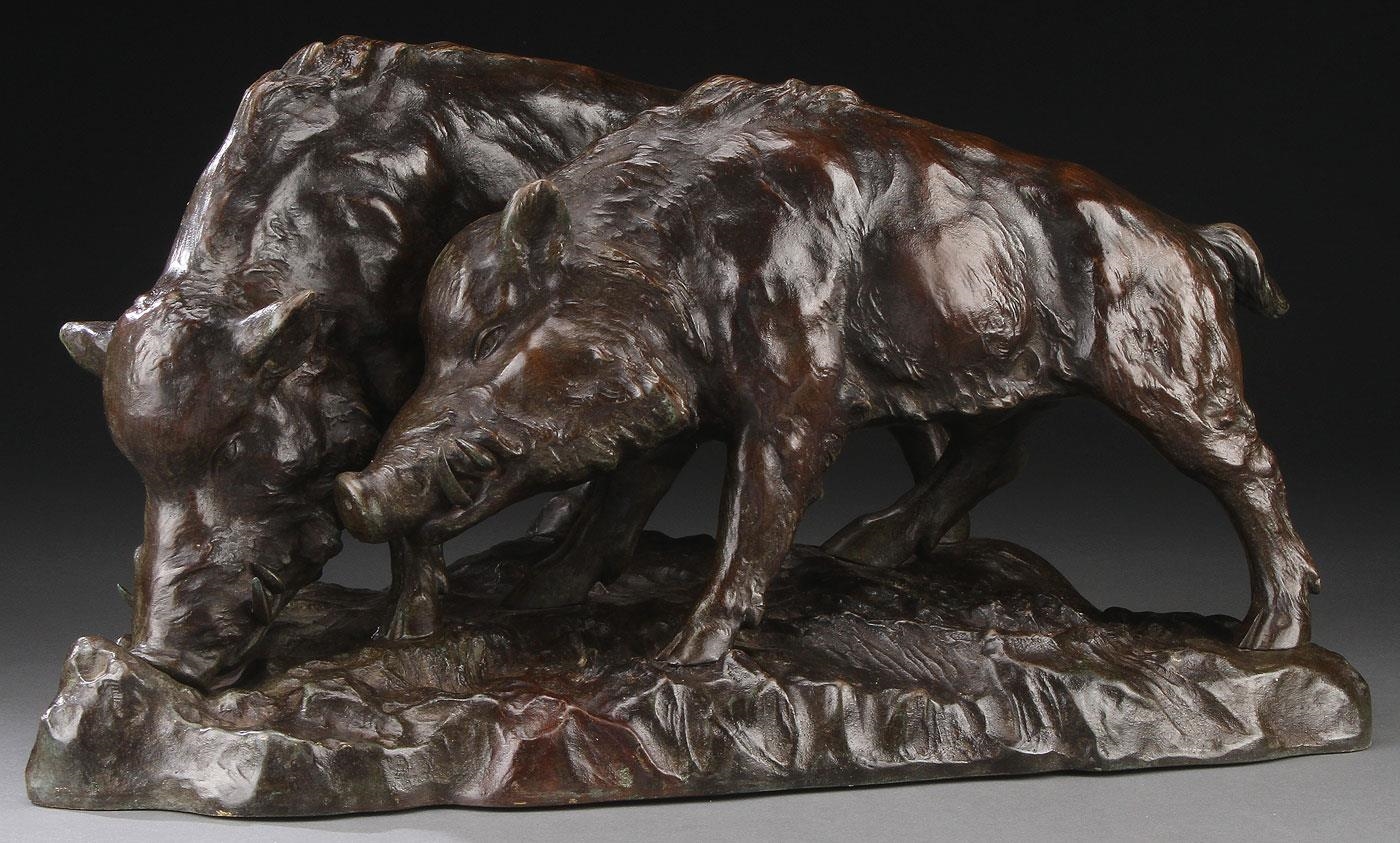 German School, 18th Century | A LARGE AND IMPRESSIVE PATINATED BRONZE ...