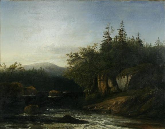 George Loring Brown | River Landscape | MutualArt