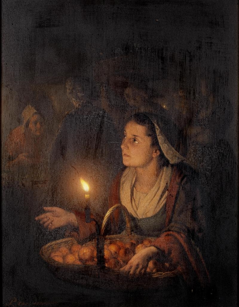 Petrus Van Schendel | The buyer; and The seller | MutualArt