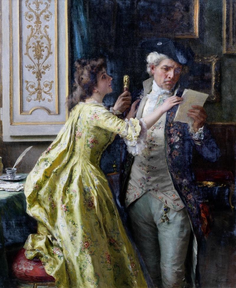 Federico Andreotti | The intercepted letter | MutualArt