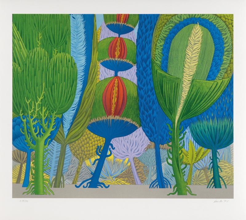 Wolfgang Hutter | 17 works; Zauberflöte (Magic flute) (1974) | MutualArt