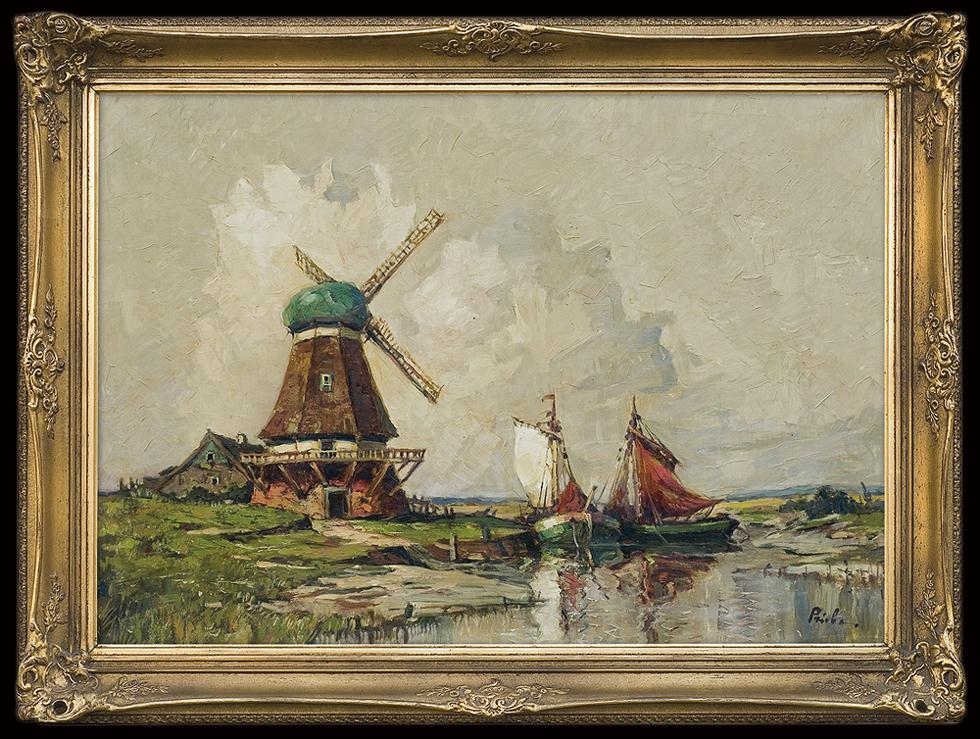 Rudolf Priebe | WINDMILL | MutualArt