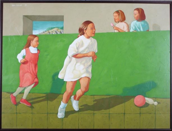 Marco Manzella | Children playing (1999) | MutualArt