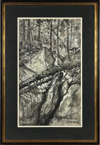 Philip Moose | Forest Interior | MutualArt