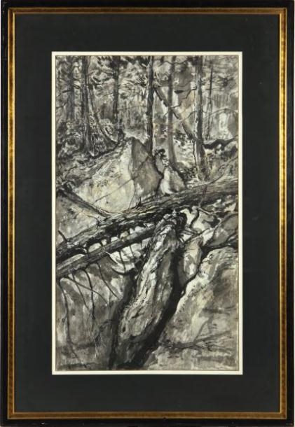 Philip Moose | Forest Interior | MutualArt