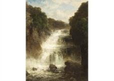 John Brandon Smith | WATERFALL (1875) | MutualArt