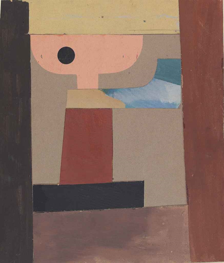 Jean Arp | Collage (1920) | MutualArt