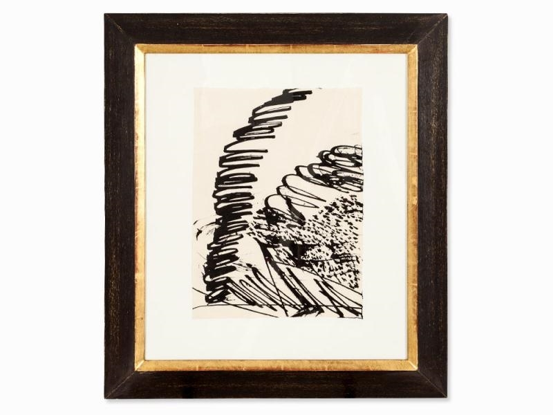 Kurt Rudolf Hoffmann‏ Sonderborg | Composition in Black (1987) | MutualArt