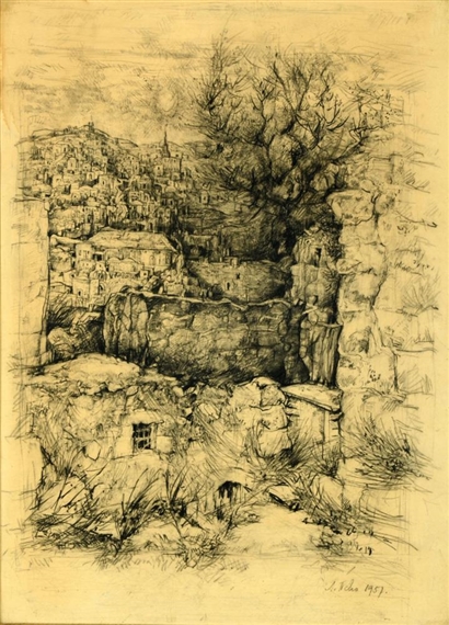 Anna Ticho | Jerusalem (1957) | MutualArt