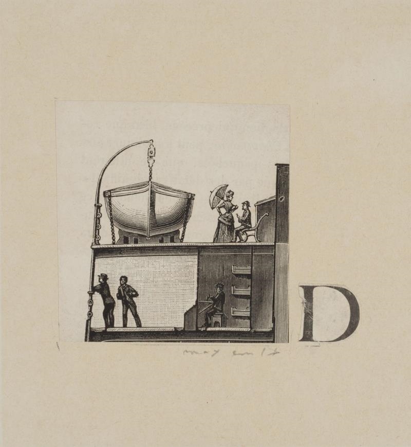 Max Ernst | Lettrine D. (1974) | MutualArt