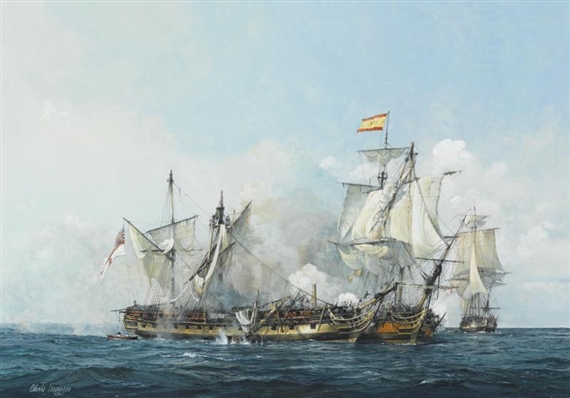 Christopher Mayger | Hornblower and the Auopos. | MutualArt