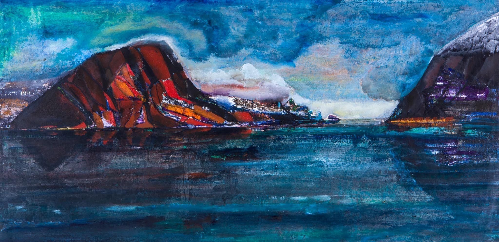 Keith Grant | The Red Mountain (1972) | MutualArt