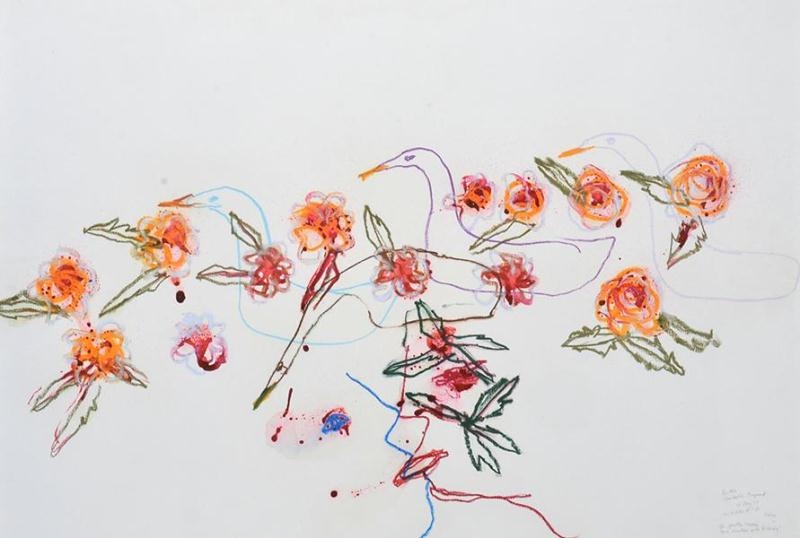 Sidney Nolan | Britten Holderlin Fragment (1977) | MutualArt