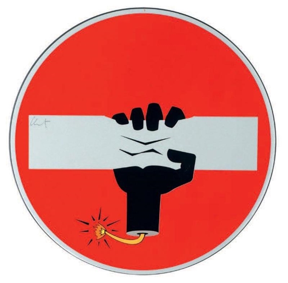 Clet Abraham | Bomba Umana (2014) | MutualArt