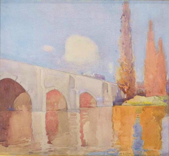 Sydney Long | Bridge | MutualArt