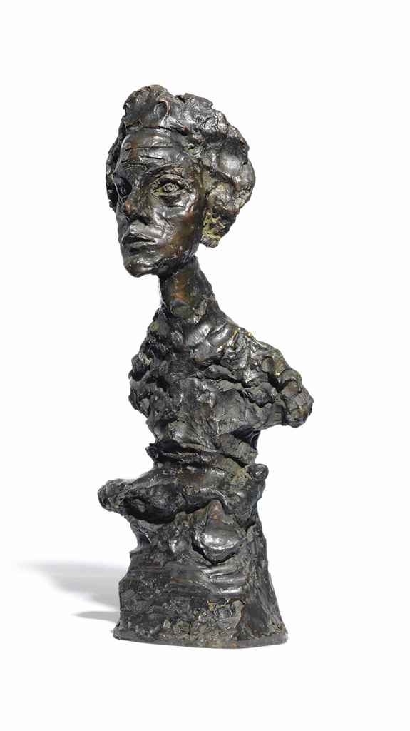 Alberto Giacometti | Portrait de femme (Annette) (1954) | MutualArt
