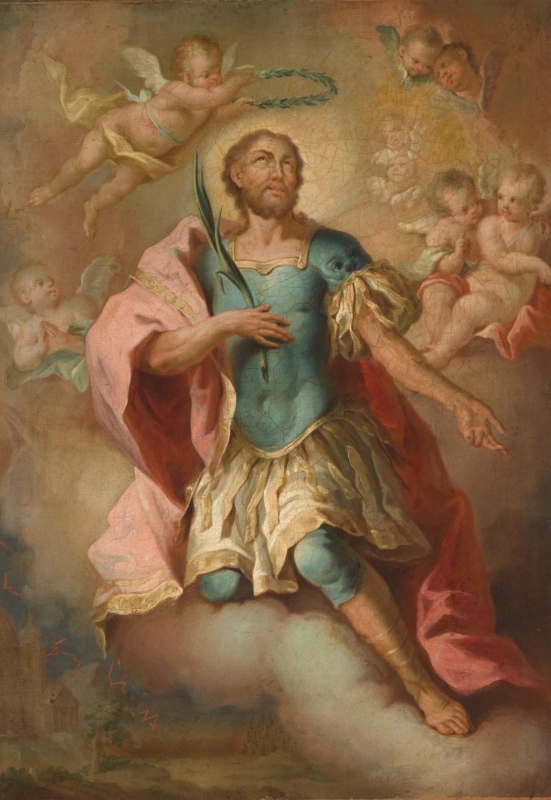 German School, 18th Century | Apotheosis of Saint Donatus (18th Century ...