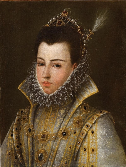 Jan Kraeck | Portrait of a Lady Probably the Infanta Catherine Michelle ...