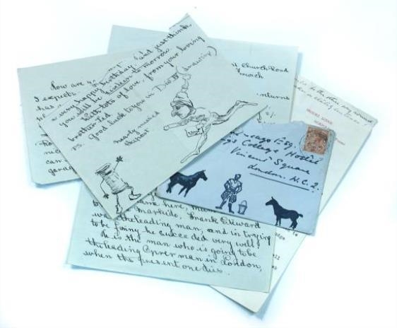 Edward Brian Seago | Two letters written to John Seago, the artist's ...