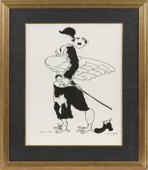 Marc Chagall | CHARLIE CHAPLIN | MutualArt