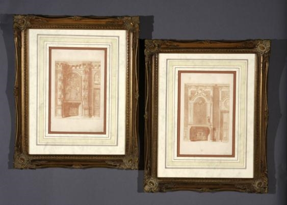 Daniel Marot the Elder | 2 works; Designs for Fireplace Panels | MutualArt