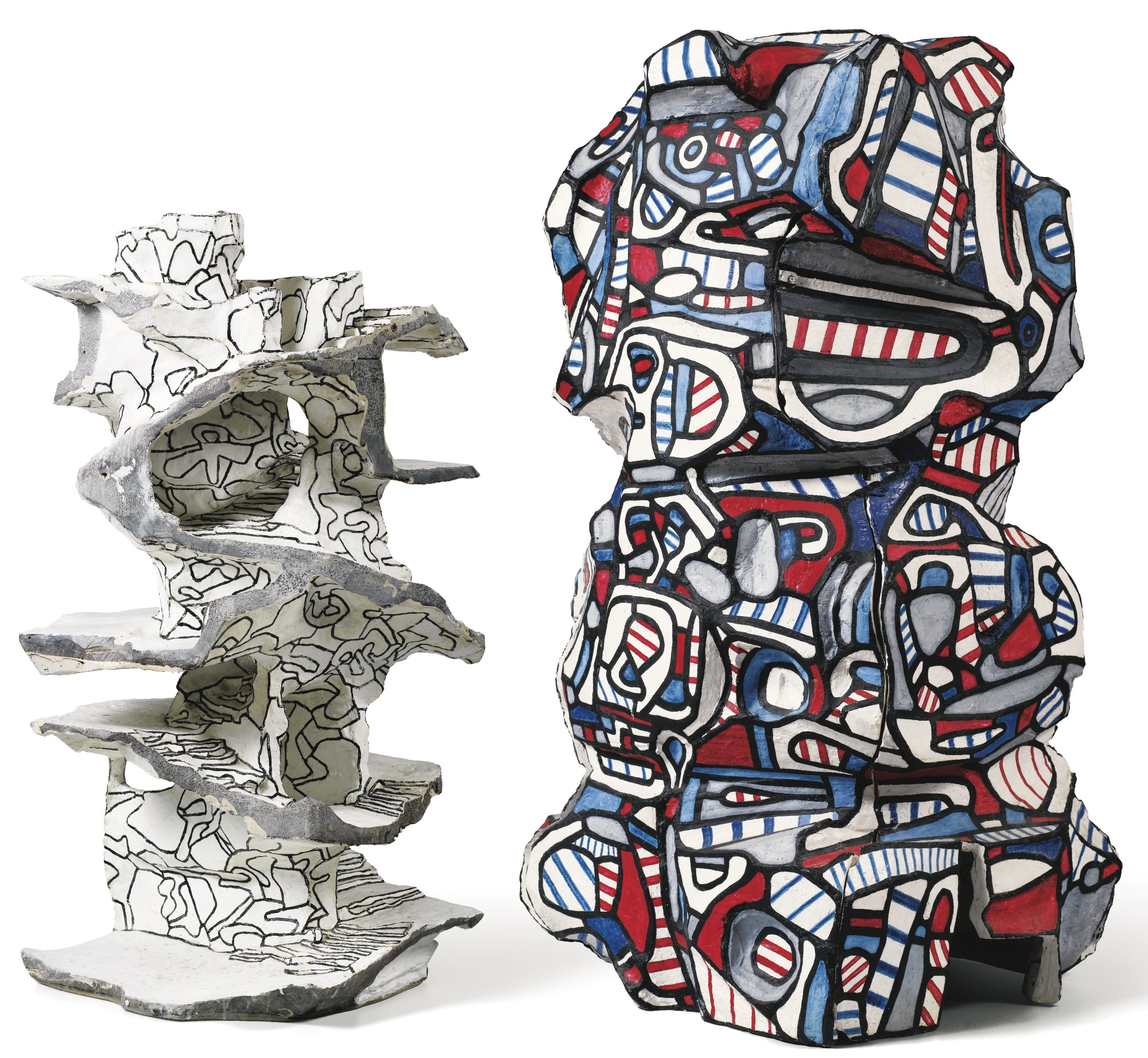 Jean Dubuffet | TOUR AUX FIGURES; GASTROVOLVE (1985) | MutualArt