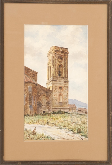 Sergio Cecchi | European monastery | MutualArt