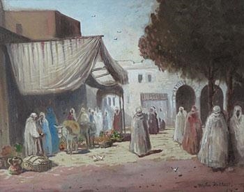 Blythe Fletcher | Arabian Courtyard (1929) | MutualArt