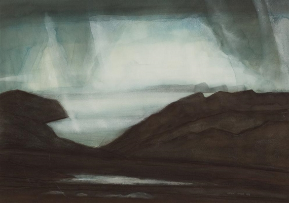 Gregor Smith | SKYE HILLS FROM HARRIS (1991) | MutualArt