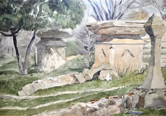 Charles Bush | The Ruined Monument (1979) | MutualArt
