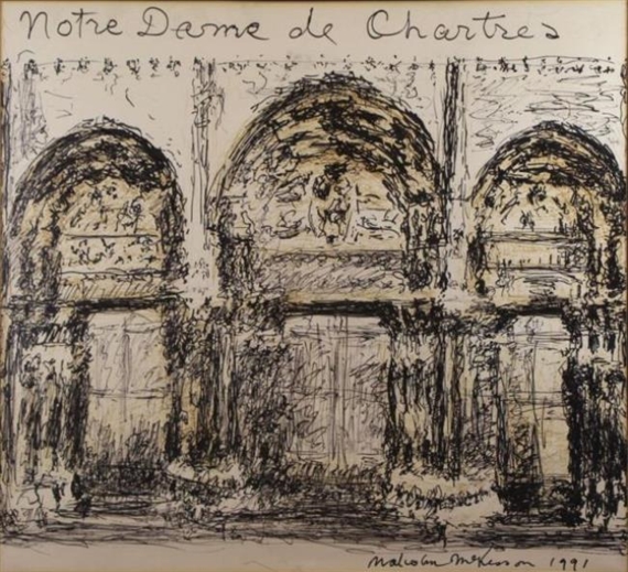 Malcolm McKesson | Notre-Dame de Chartres (1991) | MutualArt