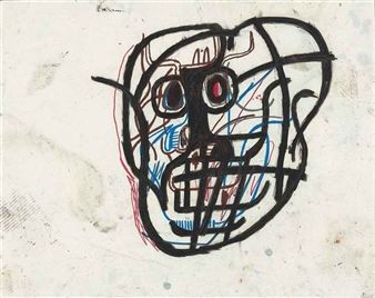 Jean-Michel Basquiat | Untitled (1983) | MutualArt