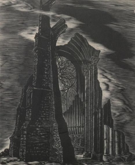 Isac Friedlander | Cathedral ruins | MutualArt
