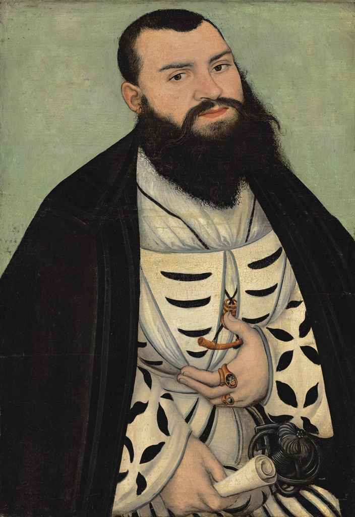 Lucas Cranach the Elder | Portrait of John Frederick I, Elector of ...
