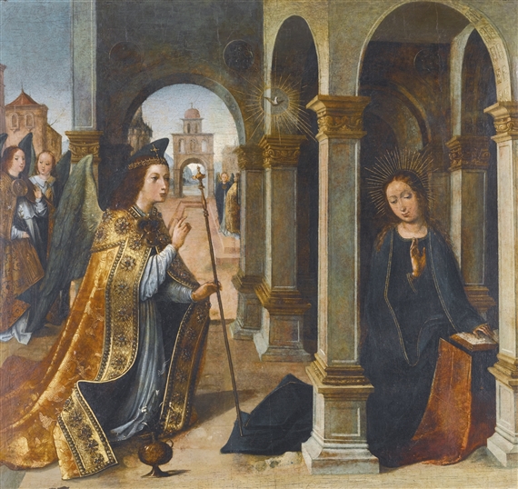 Alejo Fernández | THE ANNUNCIATION | MutualArt
