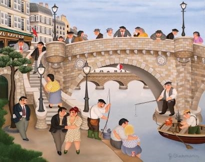 Henry Dieckmann | Bridge on the Seine | MutualArt