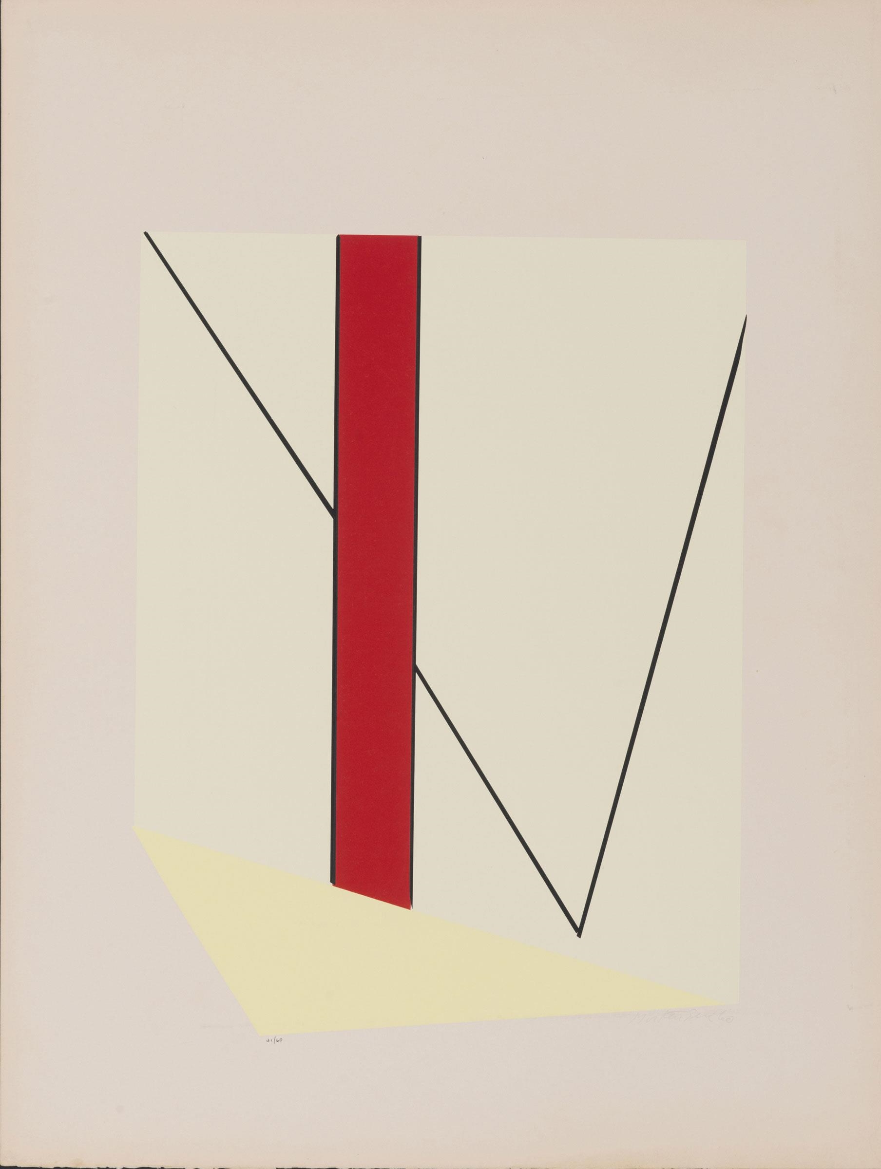 Richard Mortensen | 2 Works: Abstract Compositions | MutualArt
