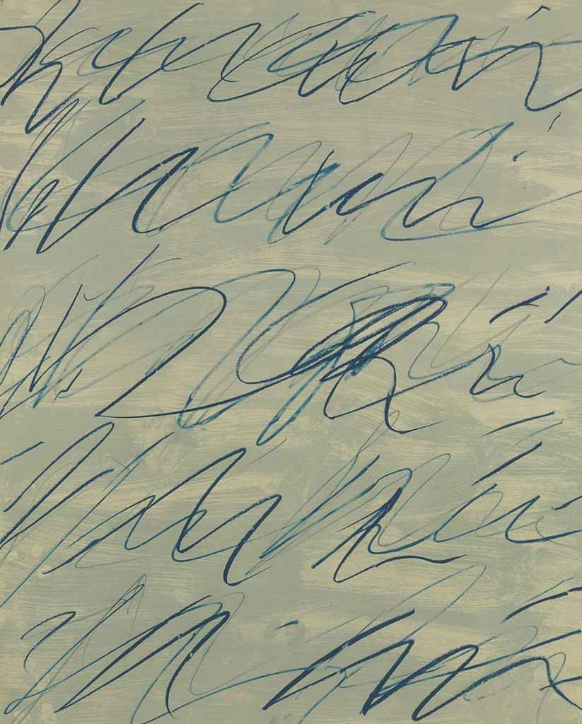 Cy Twombly | Roman Notes I, from Roman Notes (1970) | MutualArt