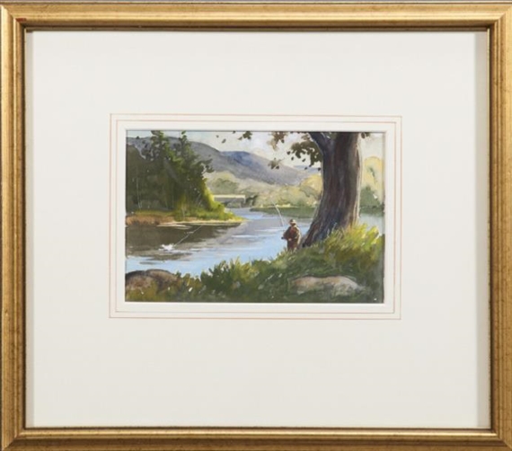 Louis Darling | Two Fishing Illustrations (Circa 1950) | MutualArt