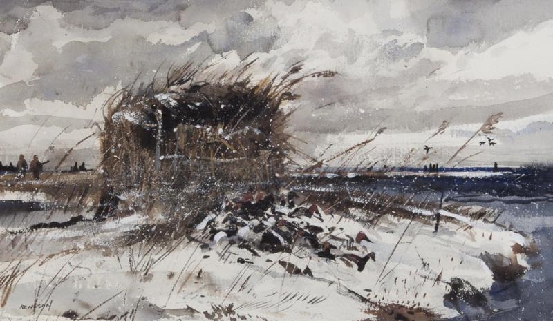 Chet Reneson | Duck Blind | MutualArt