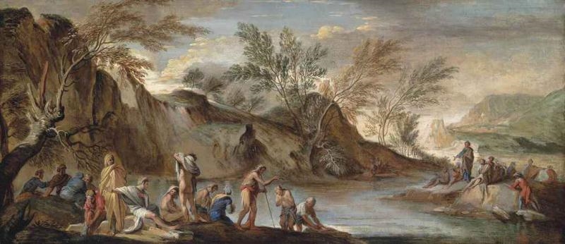 Joseph Goupy | The Baptism of Christ | MutualArt