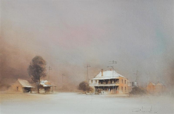Rex Newell | Back of Warialda Rail Hotel | MutualArt