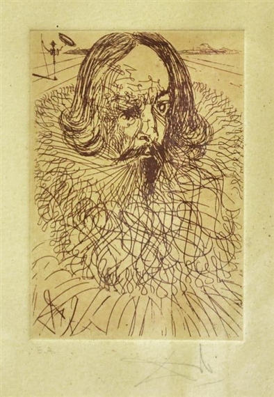 Salvador Dalí | Shakespeare (1970) | MutualArt