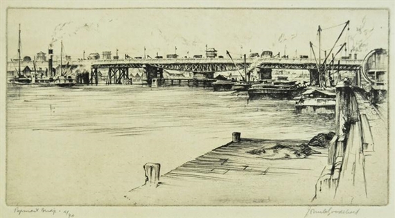 John Charles Goodchild | Pyrmont Bridge | MutualArt