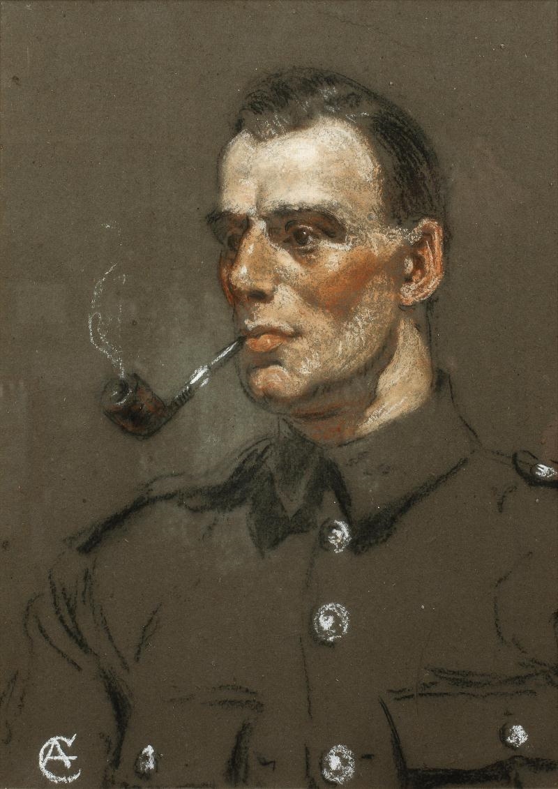 Alfred Egerton Cooper | Portrait of William George ('Jimmy') Eyles, in ...