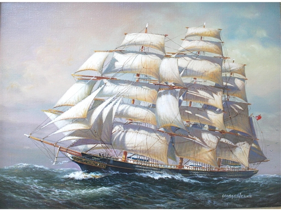 George Horne Russell | The Flock | MutualArt