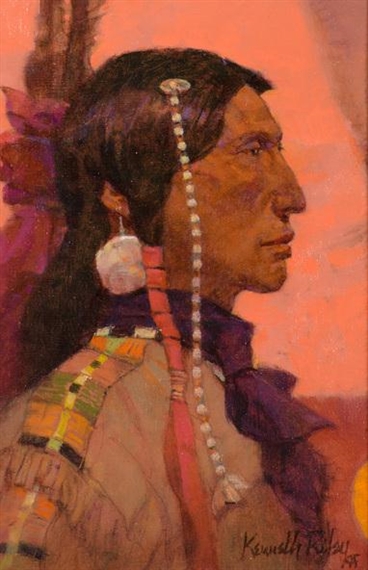 Kenneth Riley | Plains Finery | MutualArt