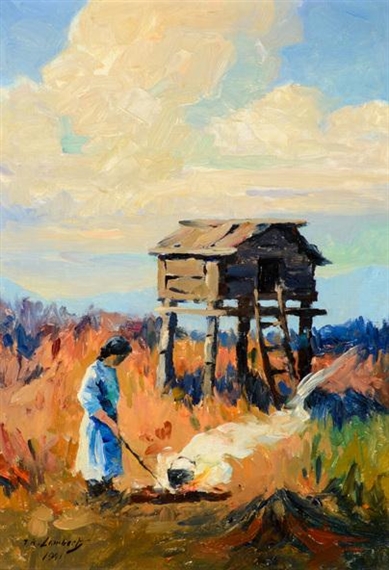 Theodore R. Lambert | Autumn Cache (1941) | MutualArt