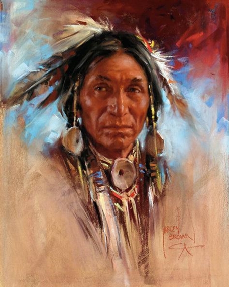 Harley Brown | Bitterroot Chief (2014) | MutualArt