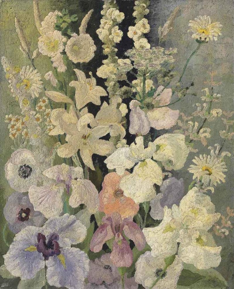 Sir Cedric Morris | White Flowers (1934) | MutualArt